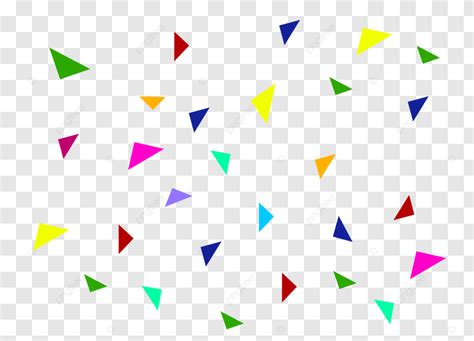 Colorful Triangle Elements Vector Colorful Element Design Png And