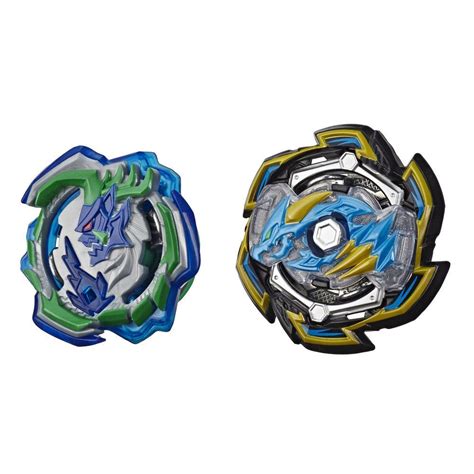Beyblade Burst Rise Hypersphere Pack De 2 Rock Dragon D5 Et Ogre O5