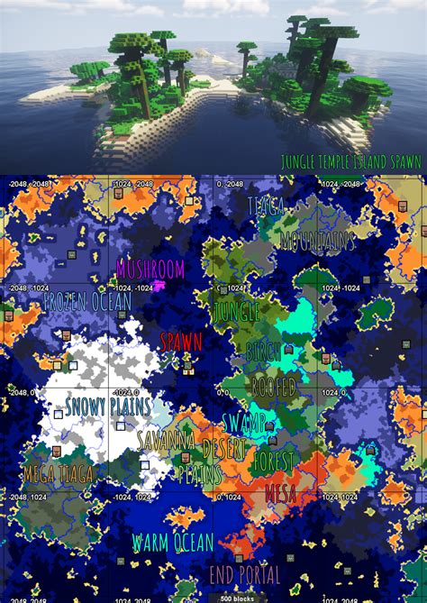 1276 Best Rminecraftseeds Images On Pholder Spawn On A Mushroom