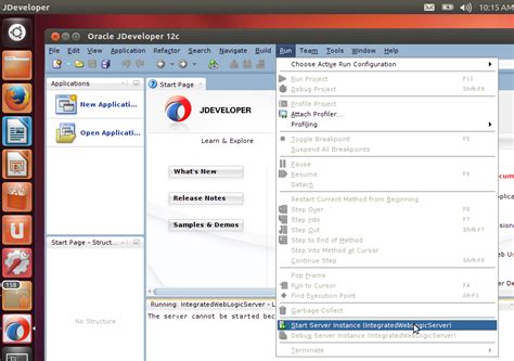 Fastest Way To A Virtual Machine With Jdeveloper 1213 And Oracle Database Xe 11gr2 On Ubuntu