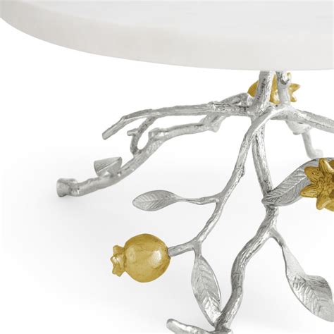 Pomegranate Silver And Gold Cake Stand Michael Aram