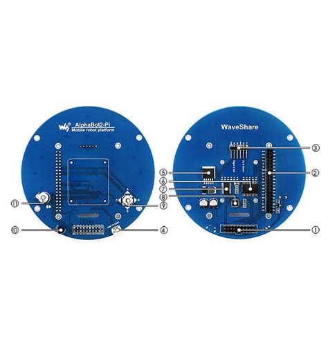 Alphabot2 Raspberry Pi Robot Kit Pi Not Included