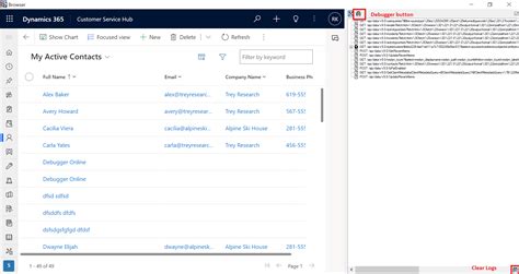 Debug A Plugin Without Plugin Profiler Using Dataverse Browser Rey