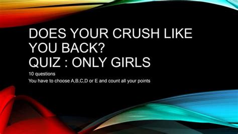 Quiz Does He Like You Ppt