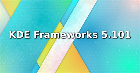 Kde Frameworks 5101 Lançado Com Plasma Wayland E Melhorias