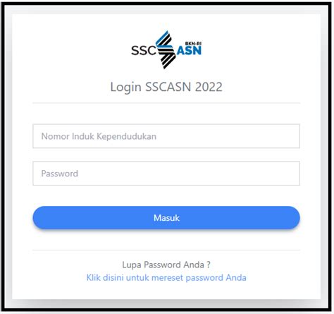 whitelabel error page daftar sscasn bkn go id login masbabal