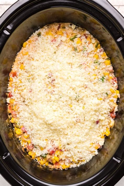 Slow Cooker Mexican Street Corn Casserole Elote Corn Kitchen Divas