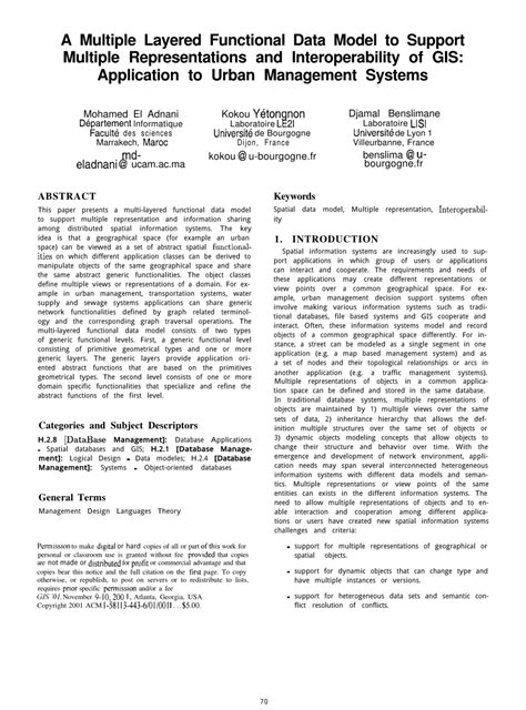 Pdf A Multiple Layered Functional Data Model To Support Multiple Representations And