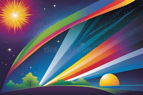 ai generated illustrations for the concept of physics on the topic of