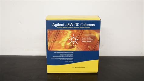 Agilent J W GC Column P N Open Box