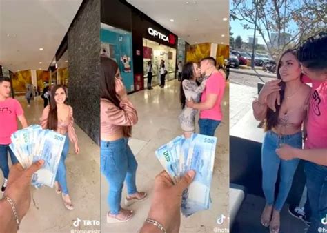 Por 7 Mil Pesos Dejó Que Su Novio Besara A Otra Chica ¿tú Lo Harías