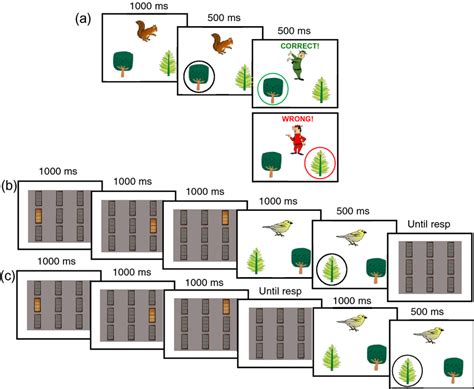 Task Design A Successive Displays Of A Typical Trial In The Acquired