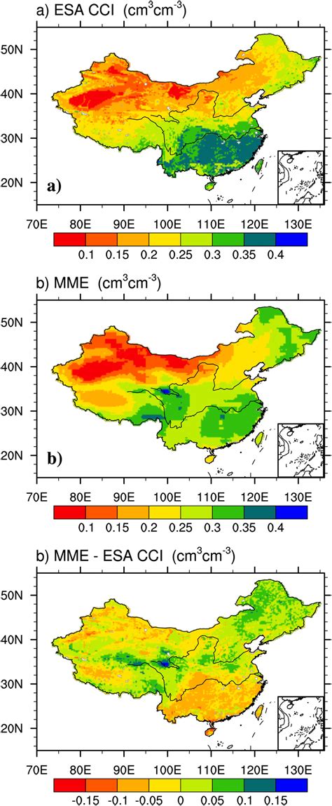 The Mean Soil Moisture Sm Averaged Over The Growing Season