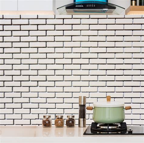 Stiker Tegel Dapur Sticker Kitchen Motive Batu Bata 2 Wallsticker