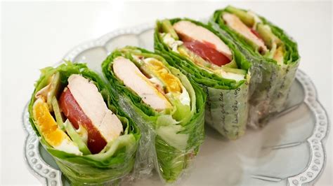 빵없이 살 걱정 없는 상추 샌드위치🥪소풍 도시락 피크닉 브런치 Youtube