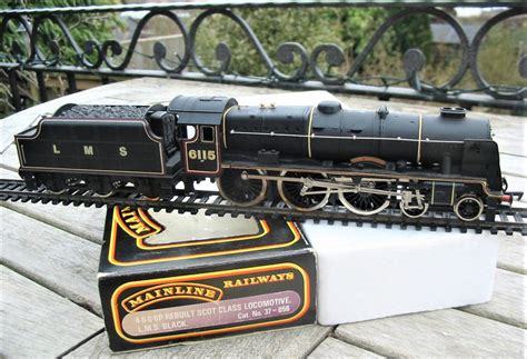 Mainline 37 056 Lms Rebuilt `scot` Class 6p `scots Guardsman` 6115 In Lms Black Lined Livery