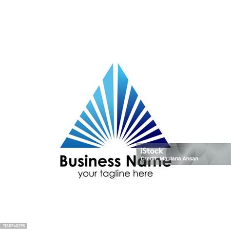 비즈니스 피라미드 아이콘 기호 디자인 서식 파일입니다 비즈니스 마케팅 및 금융 아이콘 기호 디자인 개념에 대한 스톡 벡터 아트