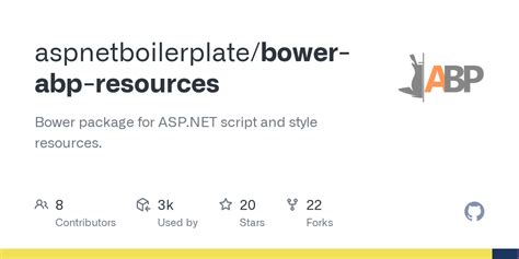 github aspnetboilerplate bower abp resources bower package for asp
