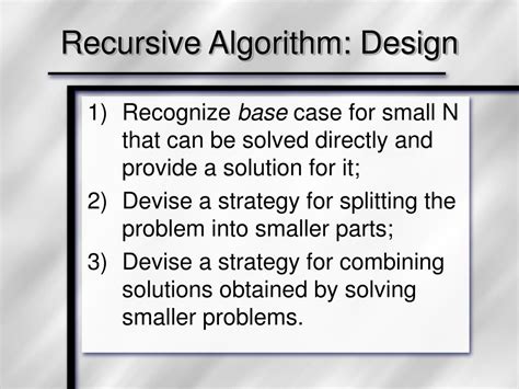 Ppt Recursion Powerpoint Presentation Free Download Id1729633