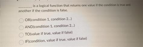 solved is a logical function that returns one value if the