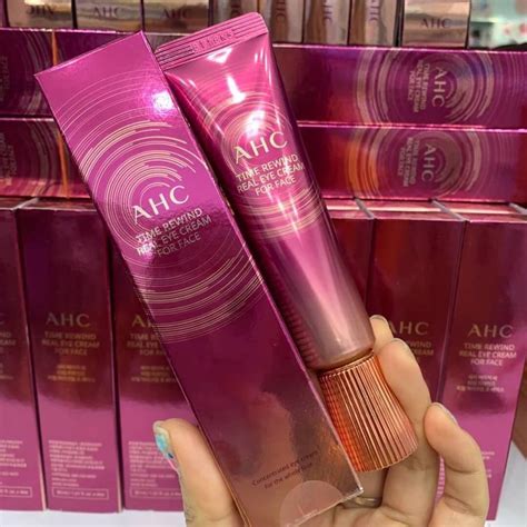New!! AHC Time Rewind Real Eye Cream For Face ขนาด 12 ml ราคา 290 บาท ...