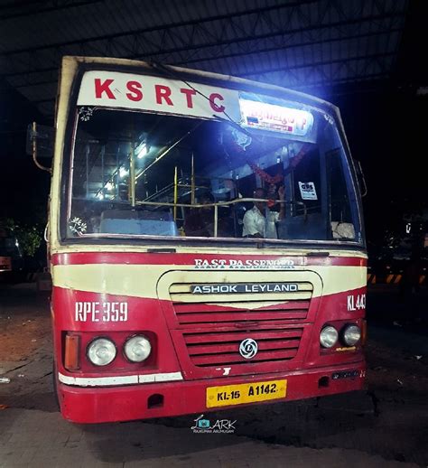 Ksrtc Thiruvananthapuram Punalur Fast Passenger Timings Ticket To Get