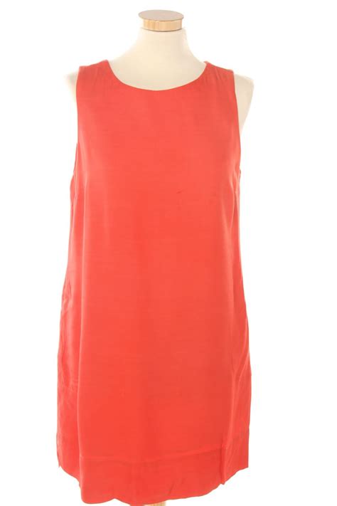 Vestido Casual De Massimo Dutti De La Talla Xxs De Color Coral