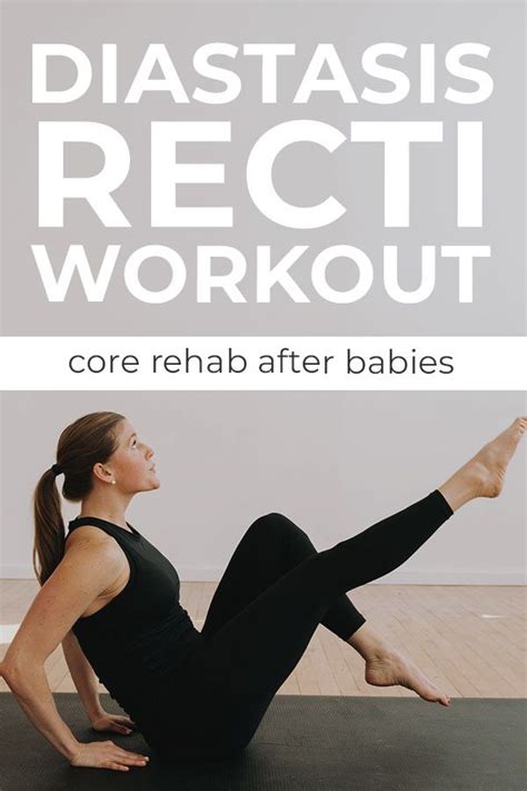 8 Diastasis Recti Exercises Video Artofit