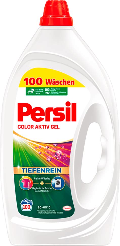 Persil Detergent rufe lichid Color 100 spălări 4 5 l dm ro