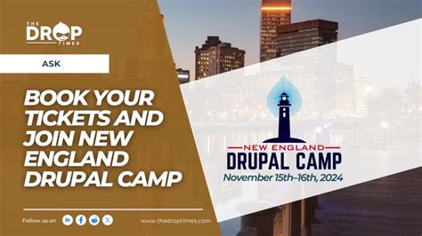 the drop times on linkedin usa drupalevent drupalcamp techevent