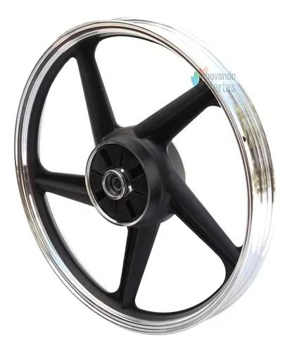 Rin Aluminio Trasero Negro 18 Italika Ft 125