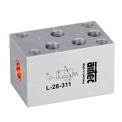 Distributeur à commande pneumatique Série L 25 Airtec France