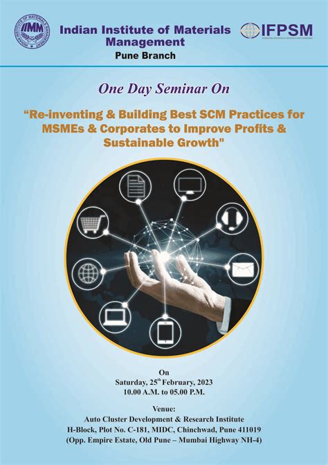 Pgdmm Institute Of Material Management Pune