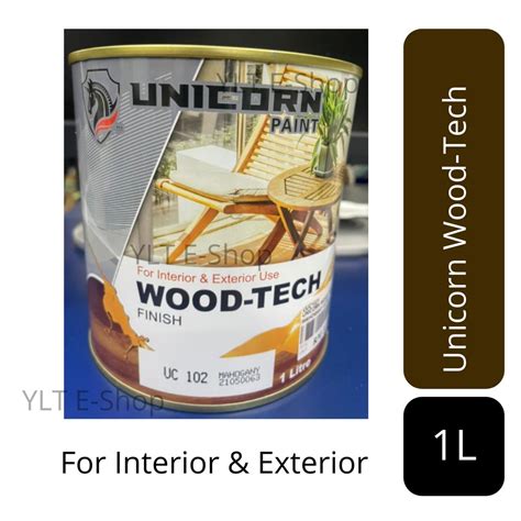 Unicorn Pu Timber Seal Decorative Pigmented Varnish Coating Shellac