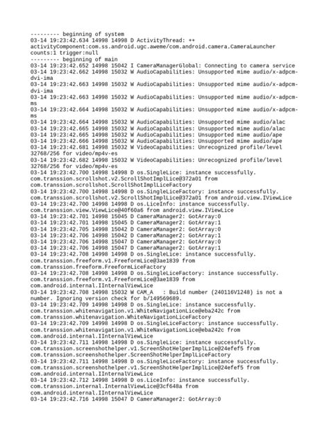 Log Cat 1710415422548 Pdf Java Programming Language Information