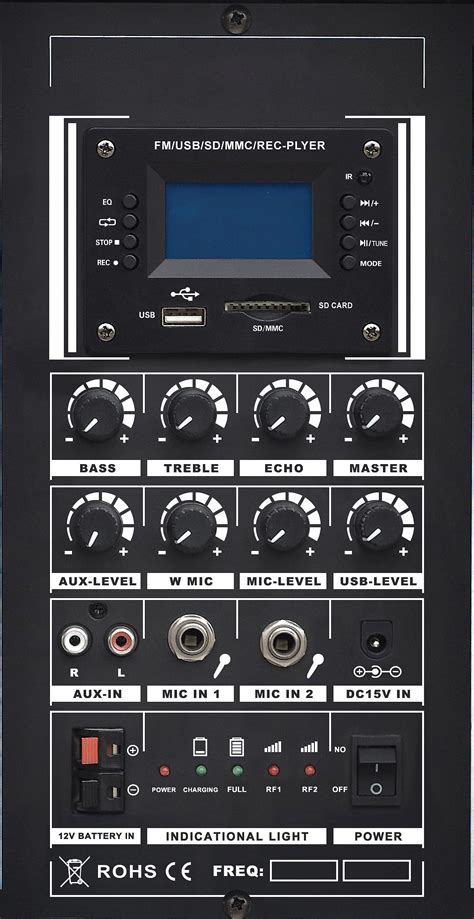 Customizable Portable Speaker With Professional Amplifier Board China Hot Portable Stereo