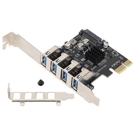 Brillar Tarjeta De Expansión Usb 30 Pcie Ph64 2u4u Vl805 Chip