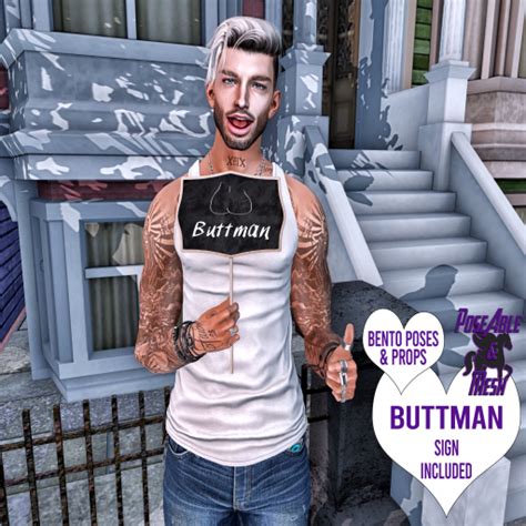 Second Life Marketplace Poseable And Mesh ~ Buttman