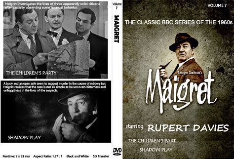 Maigret 1960s Tv Series With Rupert Davies As Maigret Vol 7