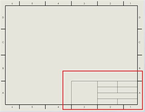 Technical Drawing Template