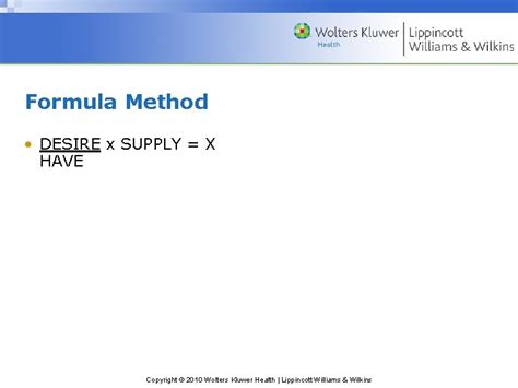 Chapter Special Types Of Intravenous Calculations Copyright