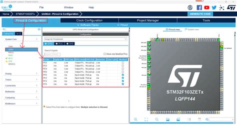 STM32CubeMX驱动4x4键盘模块 知乎
