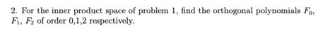 Solved Consider The Vector Space Of Functions R Chegg