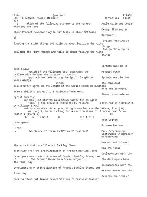 Agile Qanda Interview Basics Pdf Scrum Software Development Agile