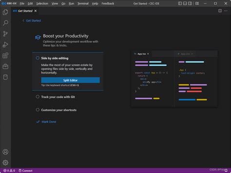 全国首款自主研发IDECEC IDE VSCode CSDN博客