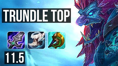 TRUNDLE Vs NASUS TOP Rank 2 Trundle 9 1 1 1 1M Mastery