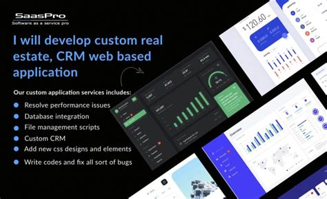 Design custom real estate, crm web based application by Softwareservis ...