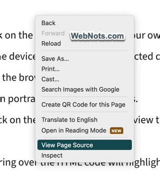How To View Webpage Source HTML CSS And JS In Google Chrome WebNots