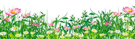 Green Grass Flowers Clipart 20 Free Cliparts Download Images On