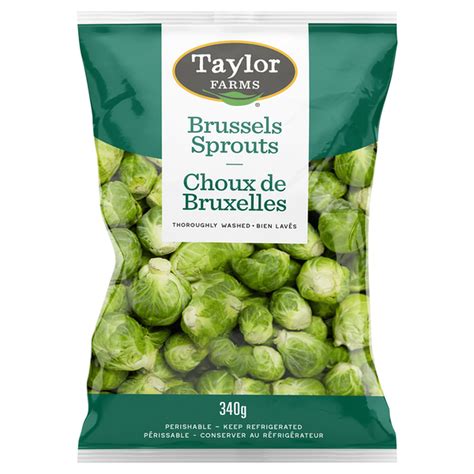 Taylor Farms Brussels Sprouts 340 G Delivery Or Pickup Near Me